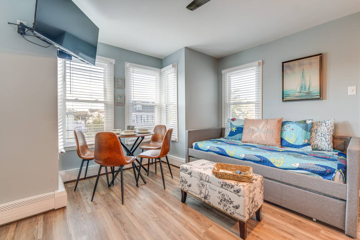 46 M² Apartment ∙ 1 Bedroom ∙ 4 Guests - Ocean City, NJ