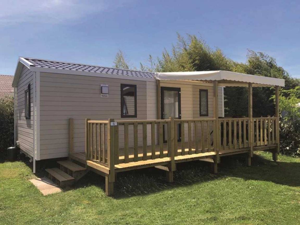 27 M² Camping ∙ 2 Chambres ∙ 4 Personnes - Talmont-sur-Gironde