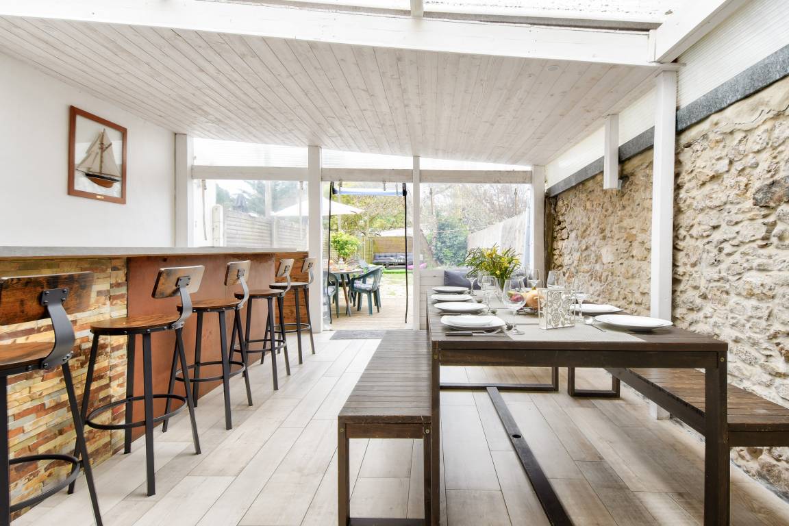102 M² Maison De Vacances ∙ 3 Chambres ∙ 8 Personnes - Barbâtre