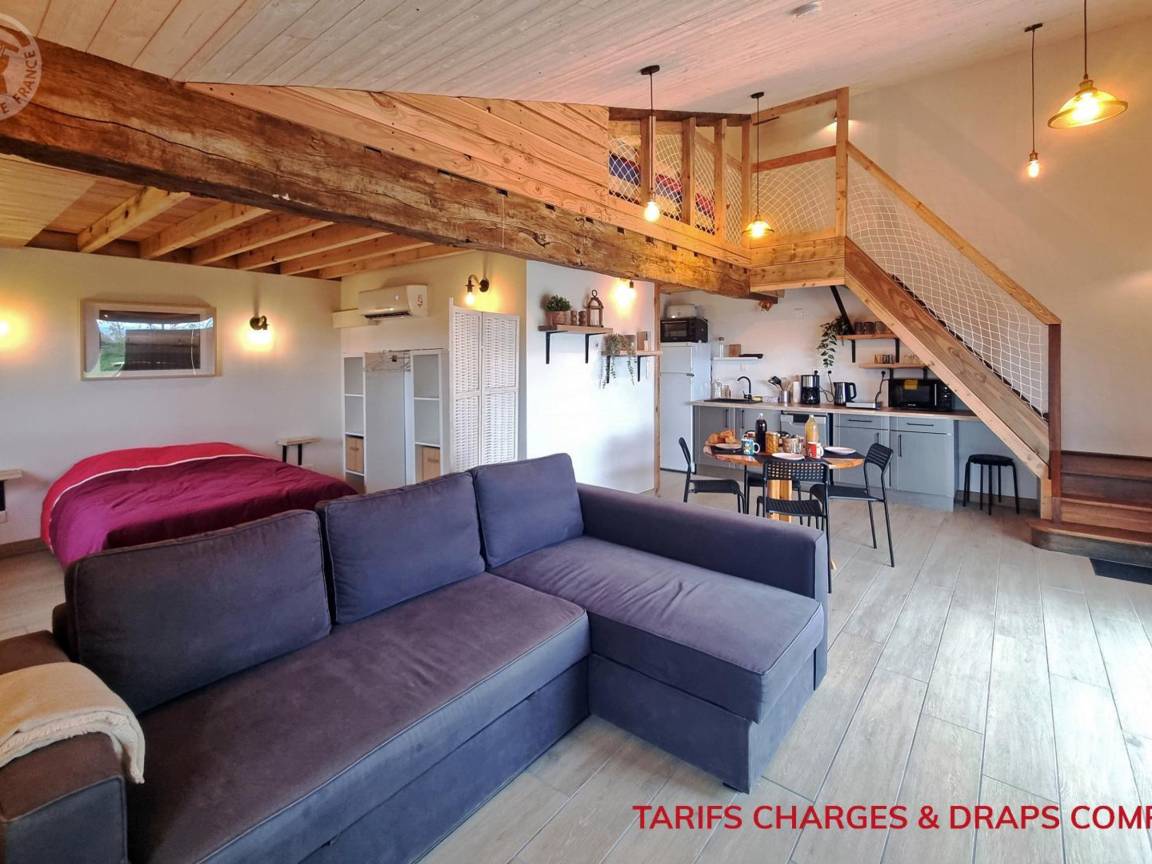 65 M² Cottage ∙ 1 Chambre ∙ 4 Personnes - Feurs