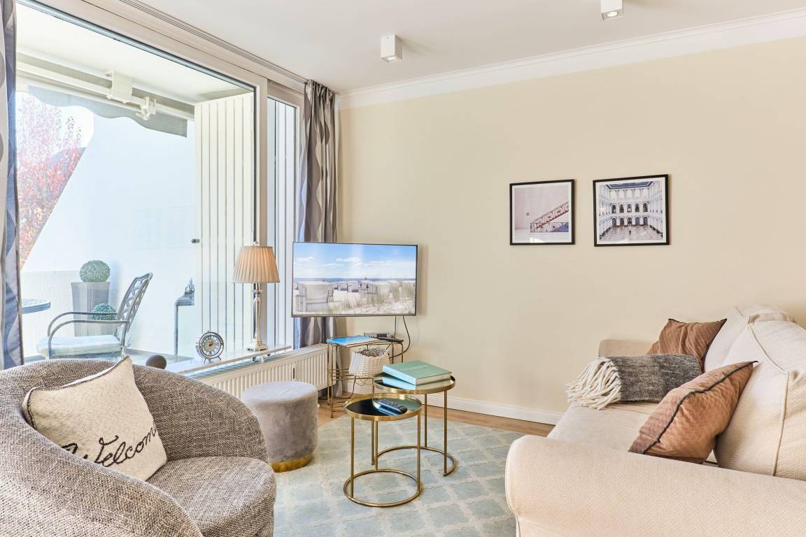 52 M² Ferienwohnung ∙ 1 Schlafzimmer ∙ 2 Gäste - Scharbeutz