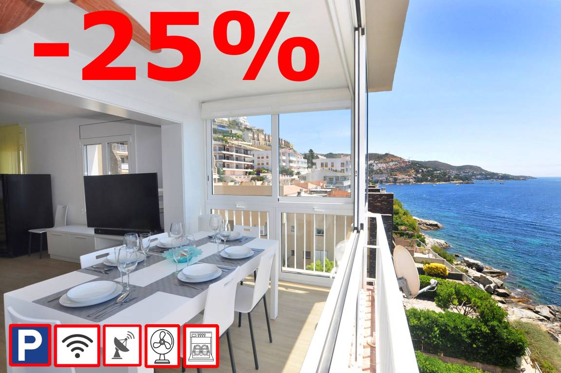 60 M² Apartment ∙ 2 Bedrooms ∙ 7 Guests - Roses