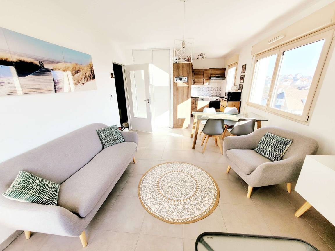 56 M² Appartement ∙ 2 Chambres ∙ 4 Personnes - Plage de Wimereux, France