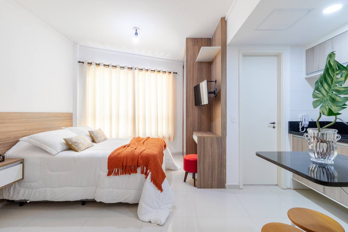 32 M² Apartamento ∙ 1 Habitación ∙ 4 Huéspedes - Ipiranga
