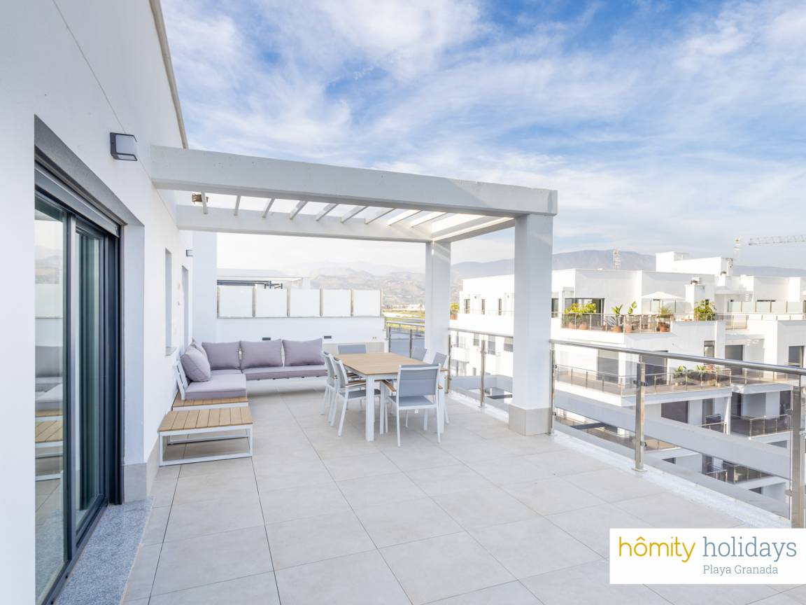 102 M² Appartement ∙ 3 Chambres ∙ 8 Personnes - Salobreña