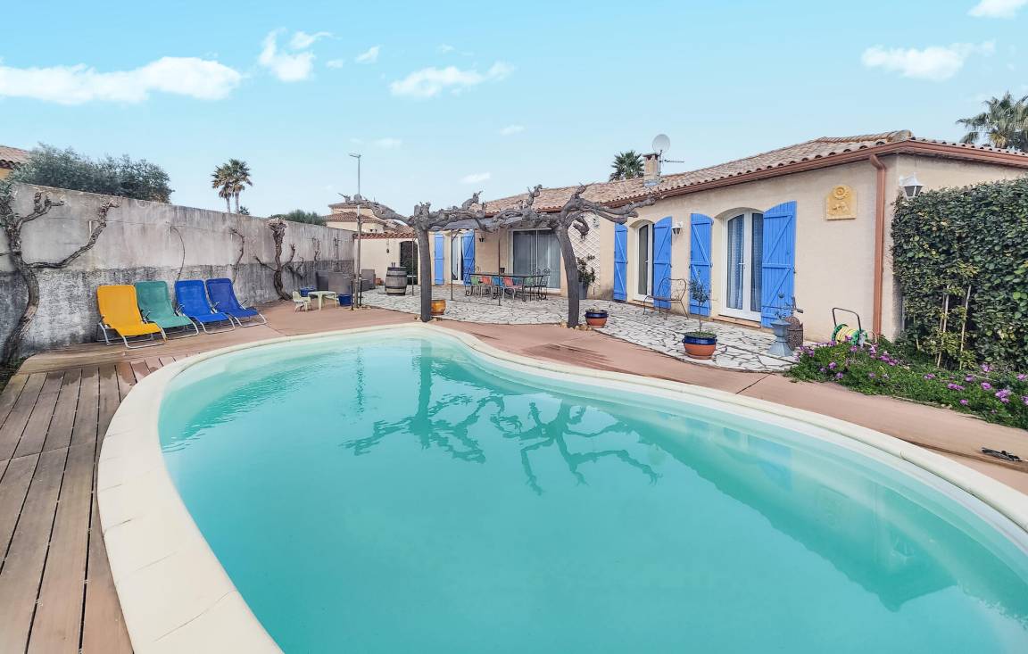 111 M² Maison De Vacances ∙ 3 Chambres ∙ 6 Personnes - Pézenas