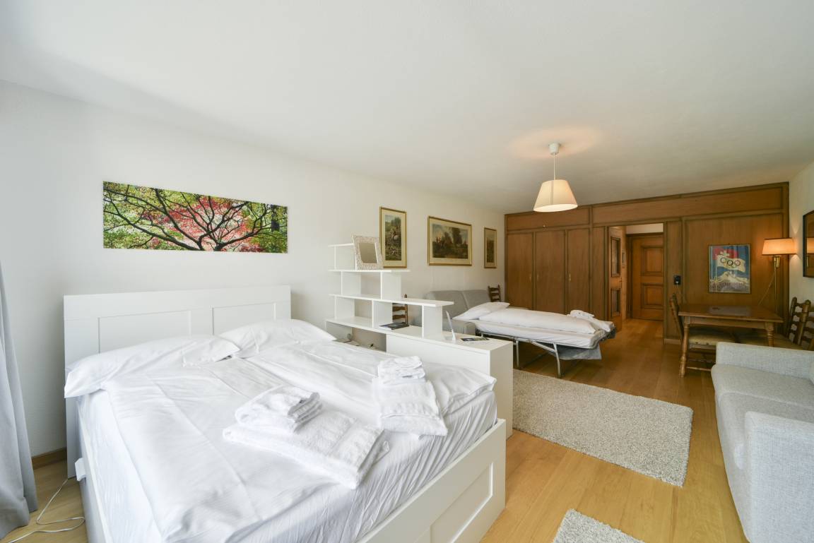 35 M² Studio ∙ 1 Schlafzimmer ∙ 3 Gäste - Silvaplana