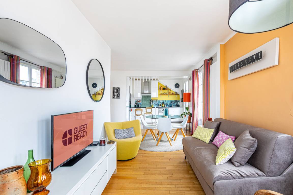 63 M² Appartement ∙ 2 Chambres ∙ 5 Personnes - Gare de Lyon