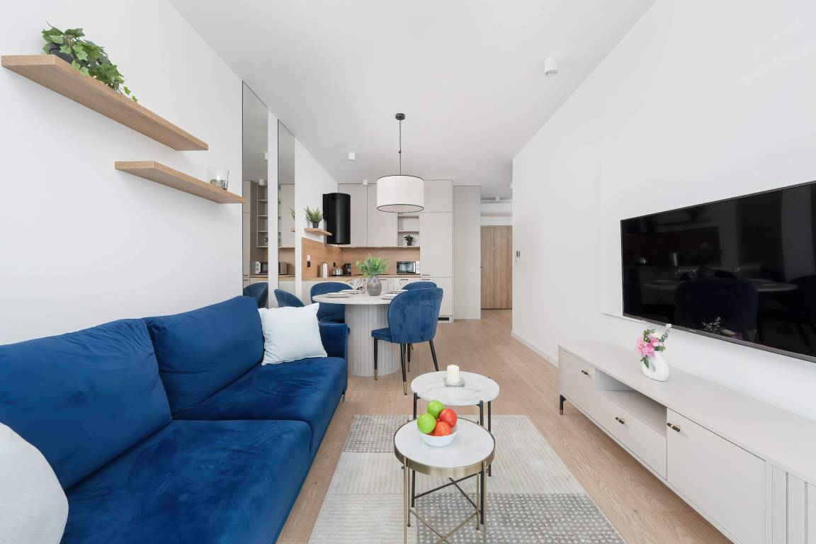 46 M² Apartment ∙ 1 Bedroom ∙ 4 Guests - Wrocław