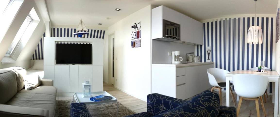 30 M² Ferienwohnung ∙ 1 Schlafzimmer ∙ 4 Gäste - Sylt