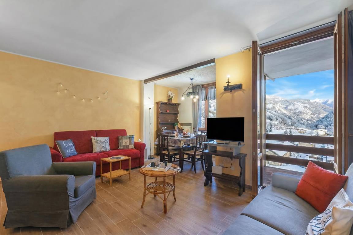 45 M² Monolocale ∙ 4 Ospiti - Prali