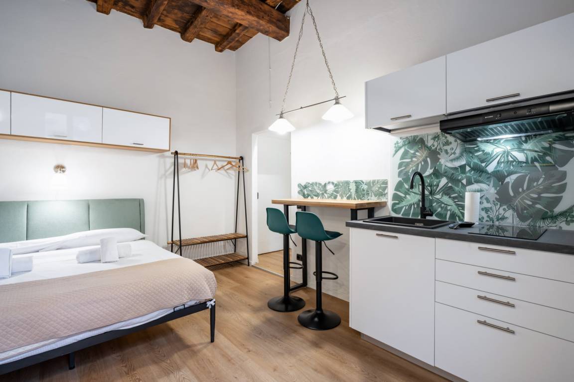 27 M² Ferienwohnung ∙ 1 Schlafzimmer ∙ 2 Gäste - Florenz