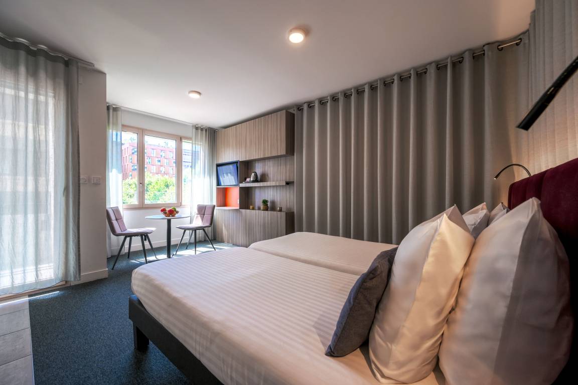 25 M² Studio ∙ 1 Chambre ∙ 2 Personnes - ibis Styles Lyon Centre Confluence