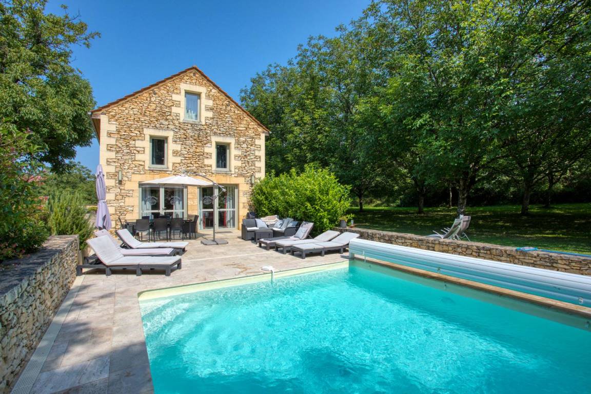140 M² Gîte ∙ 4 Chambres ∙ 8 Personnes - Castelnaud-la-Chapelle
