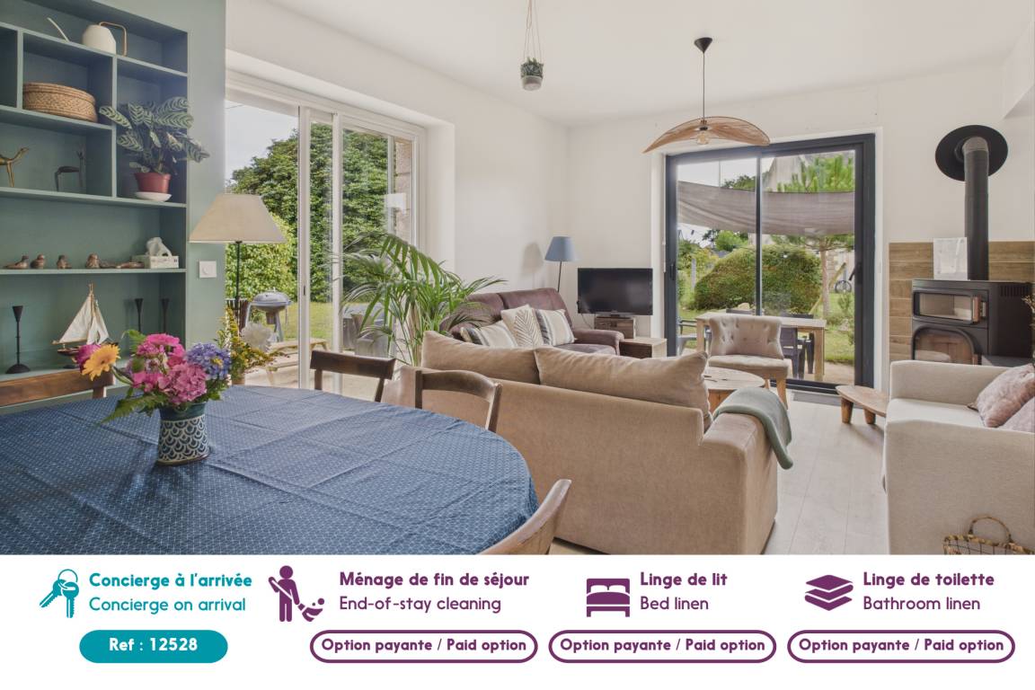 100 M² Maison De Vacances ∙ 3 Chambres ∙ 6 Personnes - Concarneau