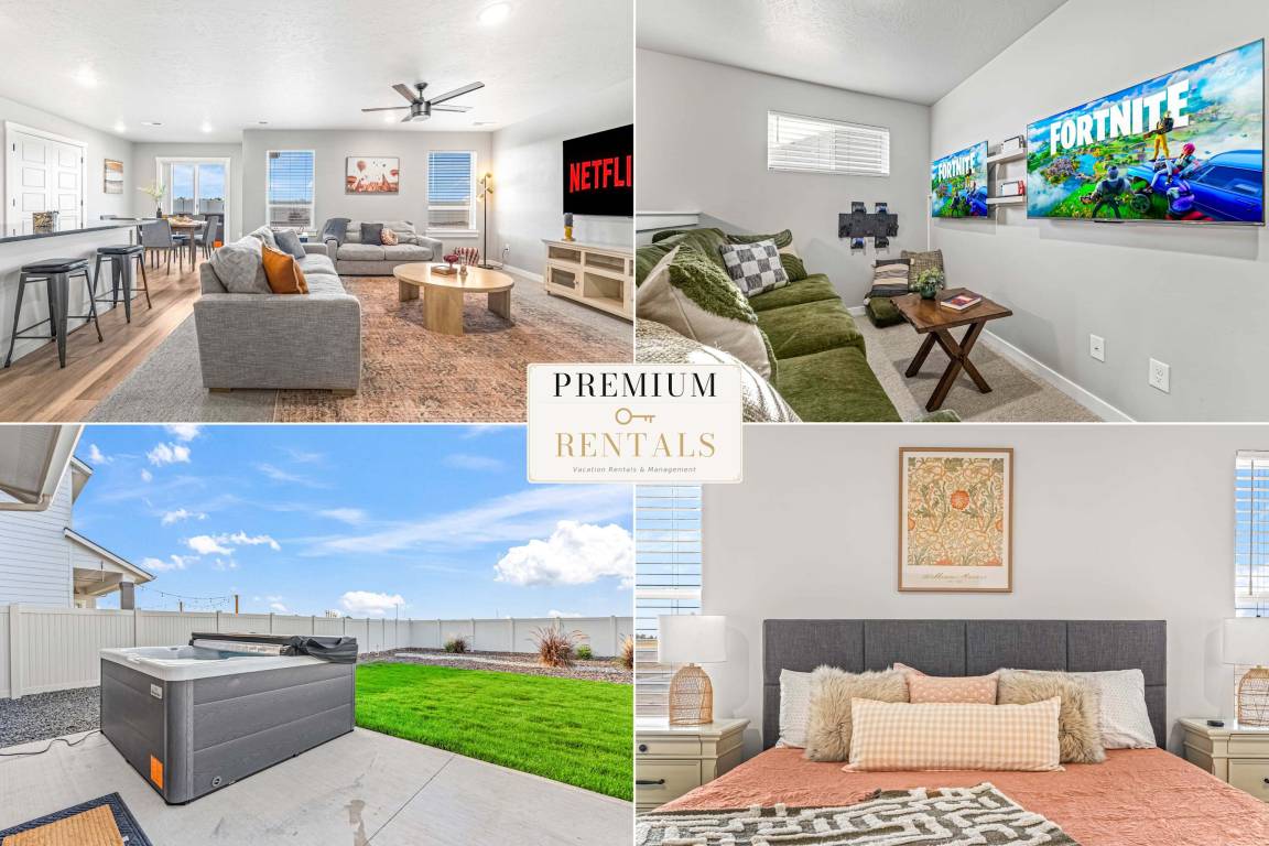 279 M² House ∙ 5 Bedrooms ∙ 20 Guests - Nampa, ID