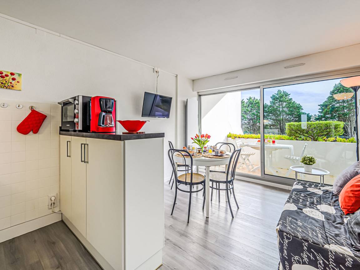 30 M² Ferienwohnung ∙ 1 Schlafzimmer ∙ 4 Gäste - Quiberon