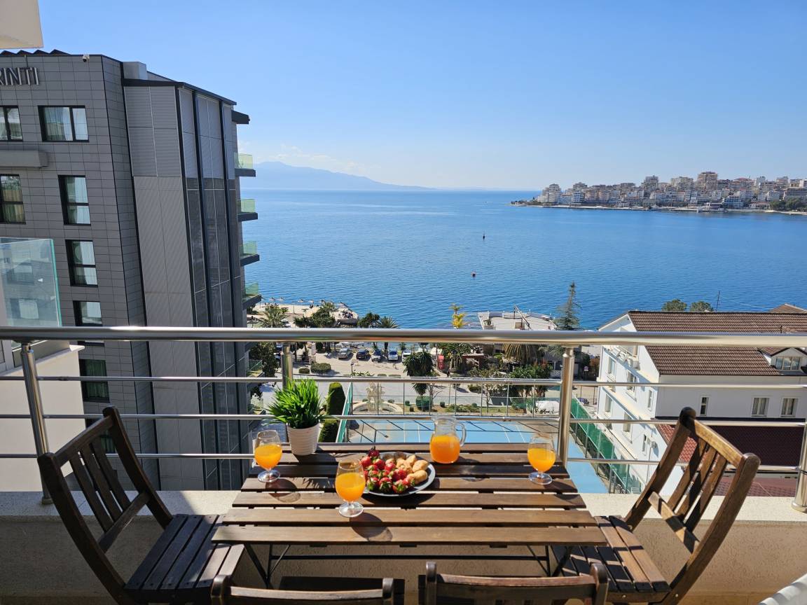 90 M² Appartement ∙ 2 Chambres ∙ 5 Personnes - Saranda