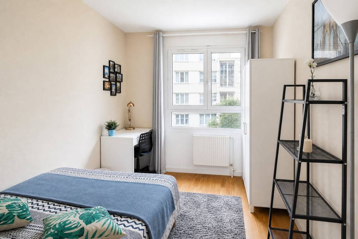 80 M² Privatzimmer ∙ 1 Schlafzimmer ∙ 4 Gäste - Romainville
