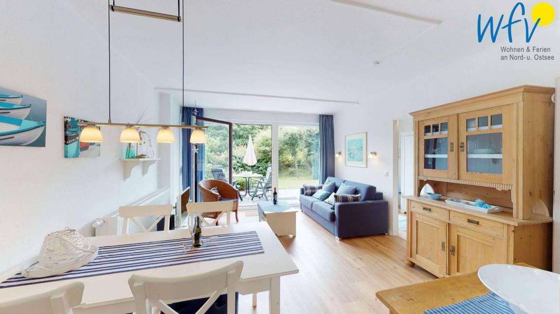 43 M² Ferienwohnung ∙ 1 Schlafzimmer ∙ 4 Gäste - Wangerooge