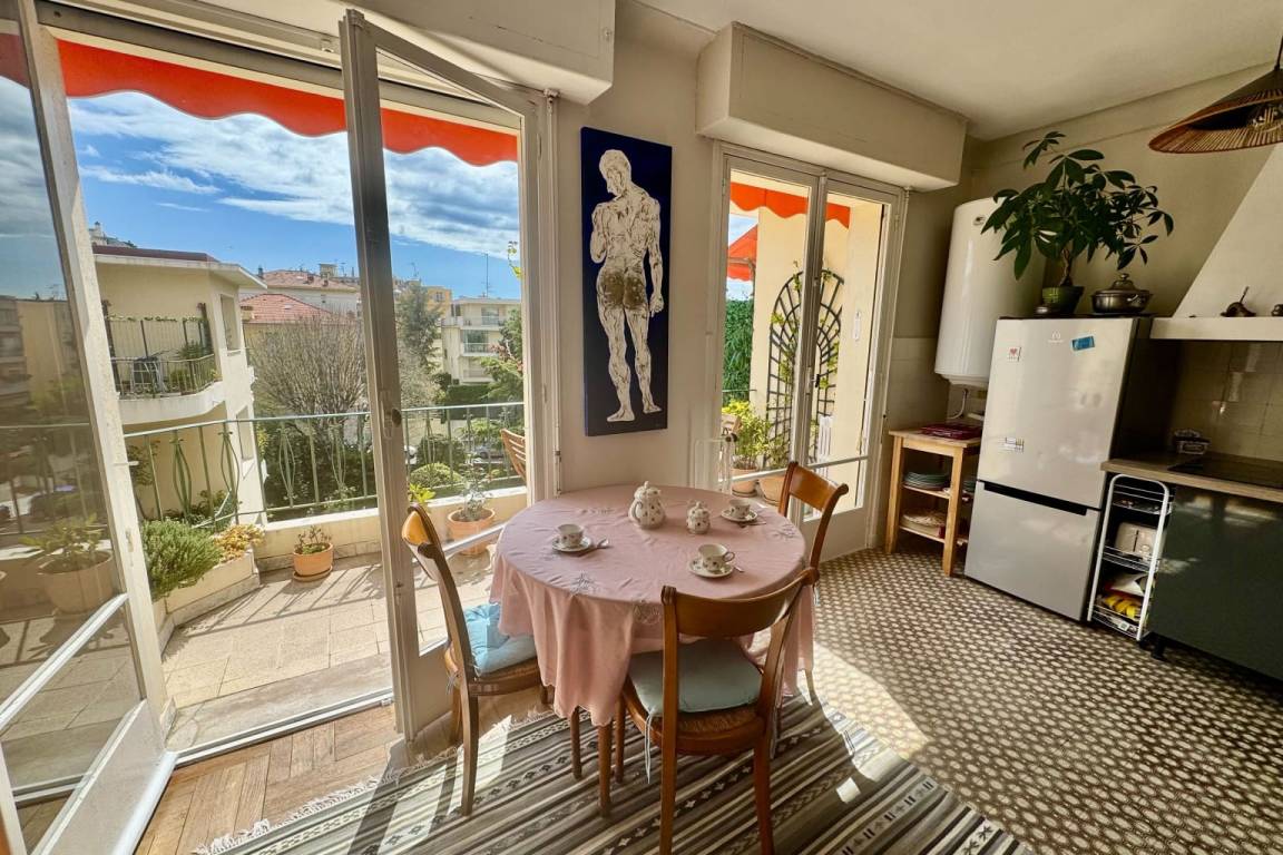 55 M² Ferienwohnung ∙ 1 Schlafzimmer ∙ 2 Gäste - Nizza