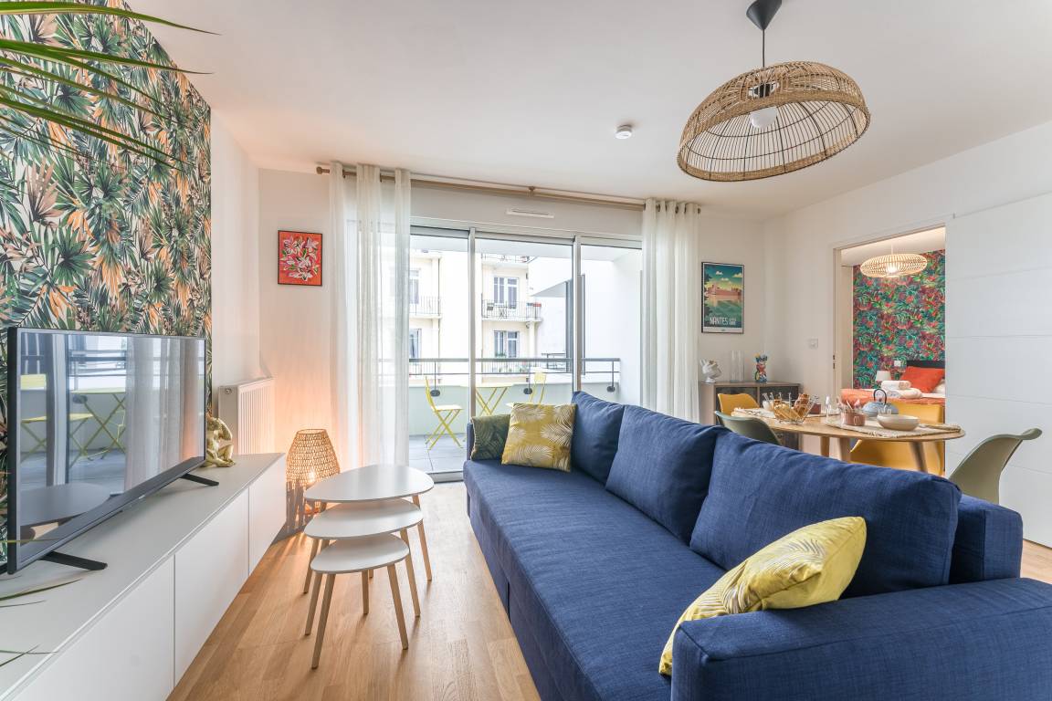 39 M² Appartement ∙ 1 Chambre ∙ 3 Personnes - Ibis Styles Nantes Centre Place Graslin