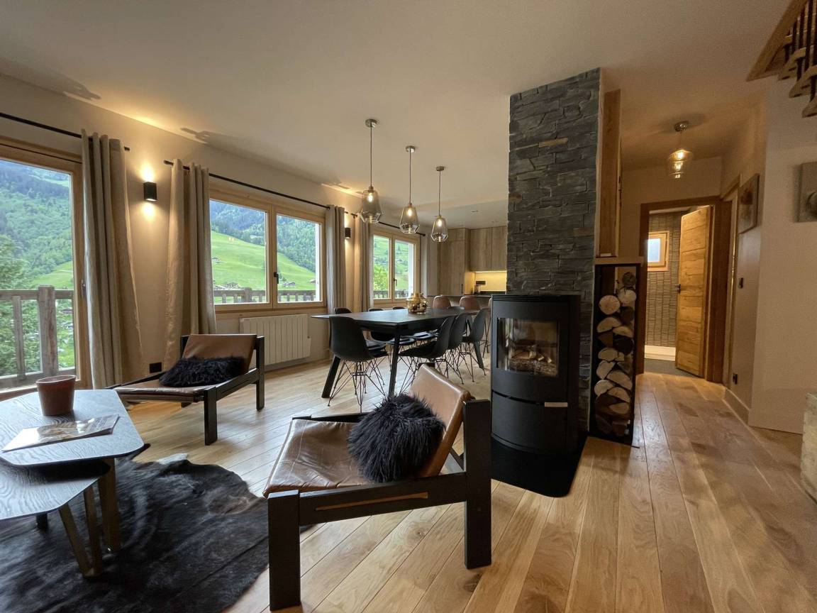 100 M² Chalet ∙ 4 Slaapkamers ∙ 8 Gasten - Arêches Beaufort