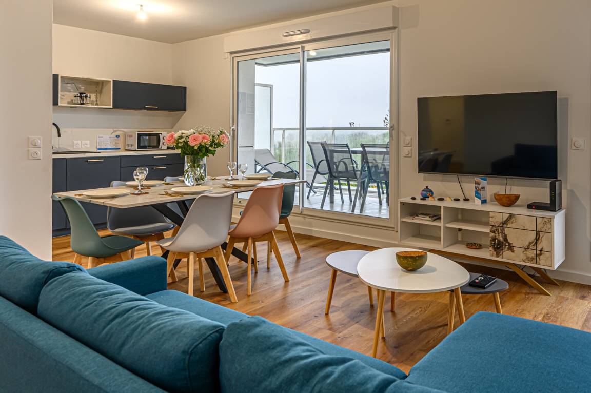 85 M² Appartement ∙ 3 Chambres ∙ 6 Personnes - La Cohue - Musée des Beaux Arts de Vannes