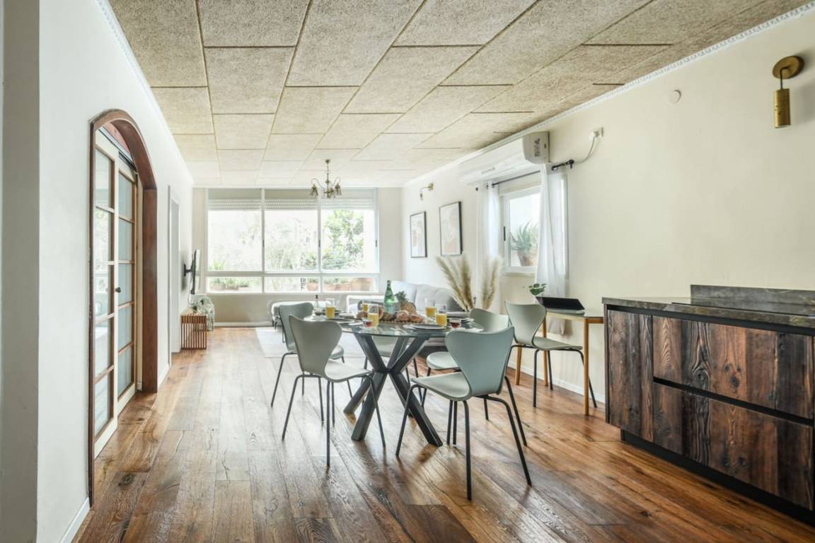 90 M² Appartement ∙ 3 Slaapkamers ∙ 7 Gasten - Tel Aviv