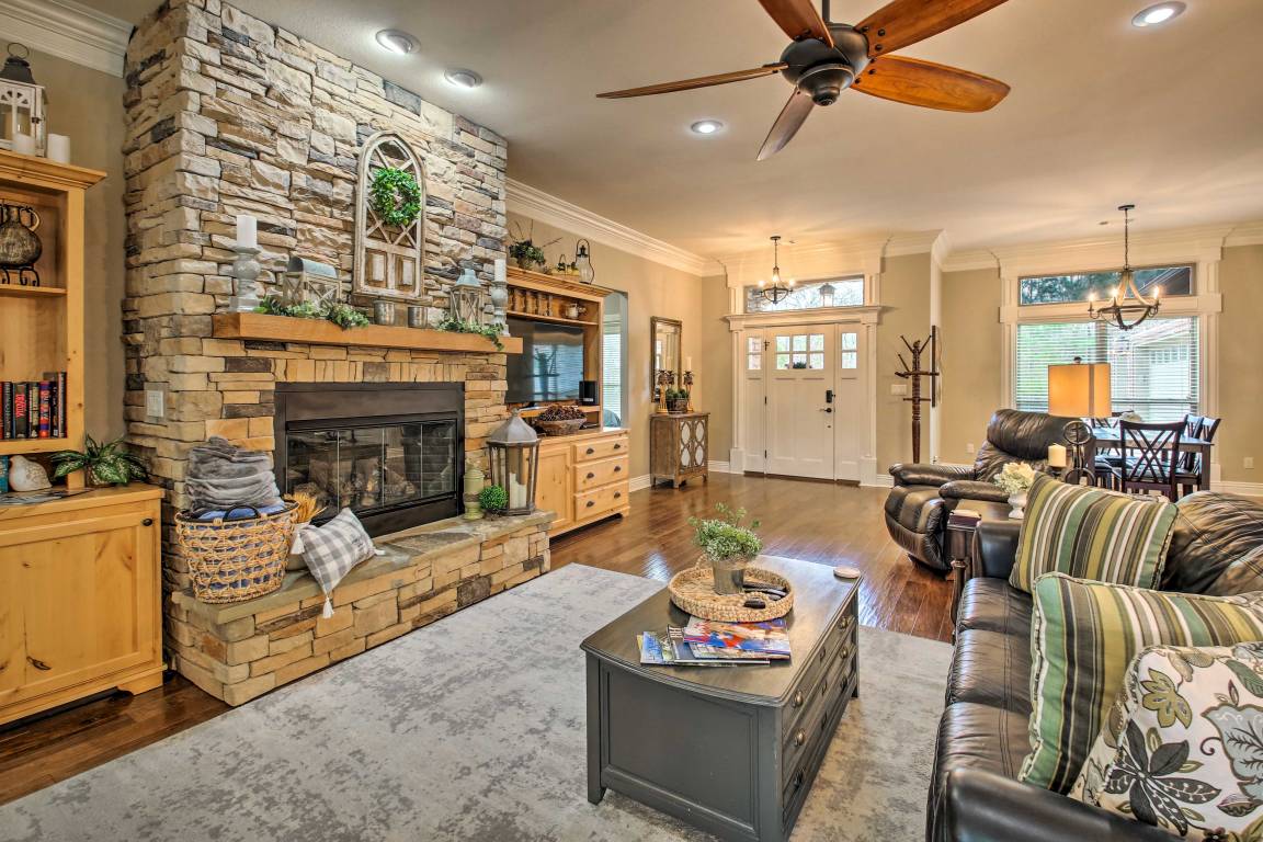 193 M² House ∙ 3 Bedrooms ∙ 6 Guests - Hot Springs Village, AR