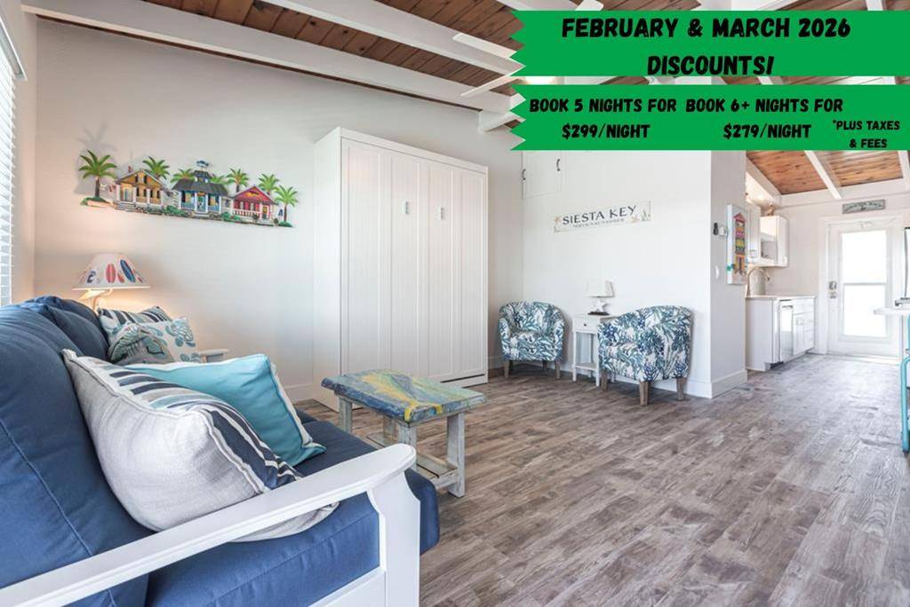 Villa ∙ 1 Bedroom ∙ 2 Guests - Siesta Key, FL