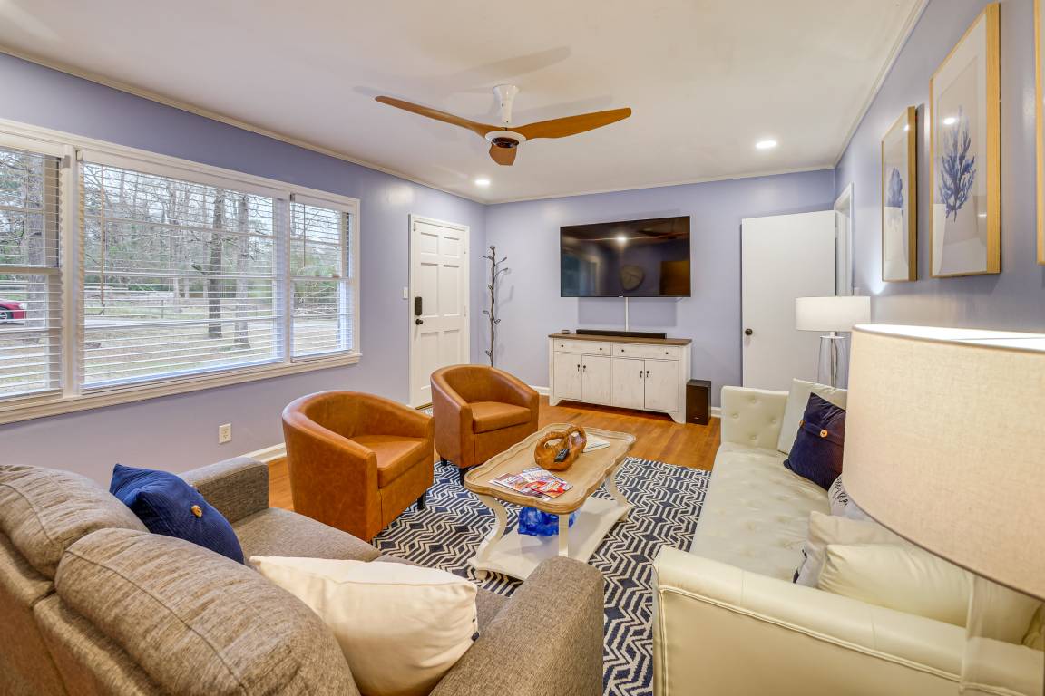 162 M² House ∙ 3 Bedrooms ∙ 6 Guests - Macon, GA