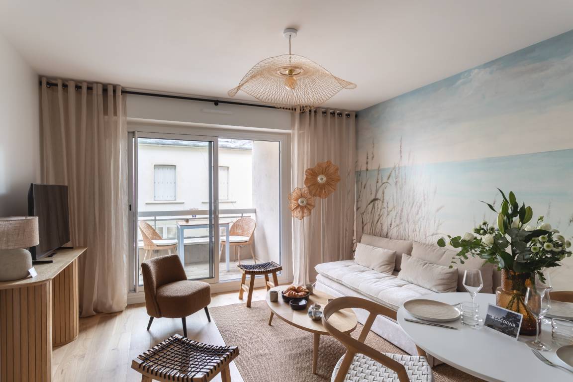 40 M² Huoneisto ∙ 1 Makuuhuone ∙ 3 Vierasta - Dinard