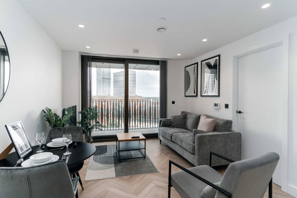 56 M² Apartment ∙ 1 Bedroom ∙ 2 Guests - Oldham