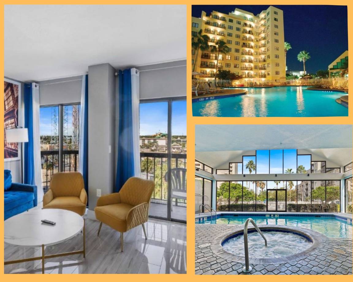 Huoneisto ∙ 1 Makuuhuone ∙ 7 Vierasta - Orlando