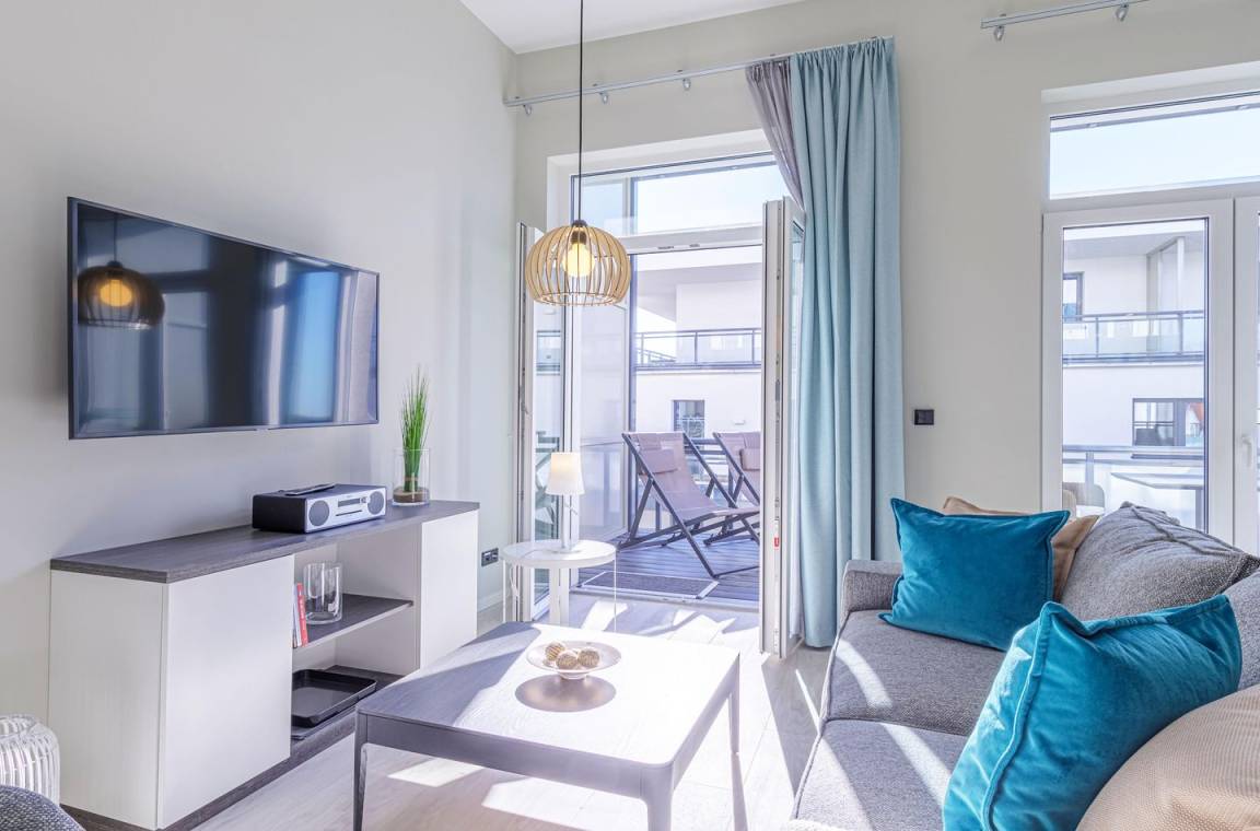 59 M² Ferienwohnung ∙ 1 Schlafzimmer ∙ 2 Gäste - Ahrenshoop