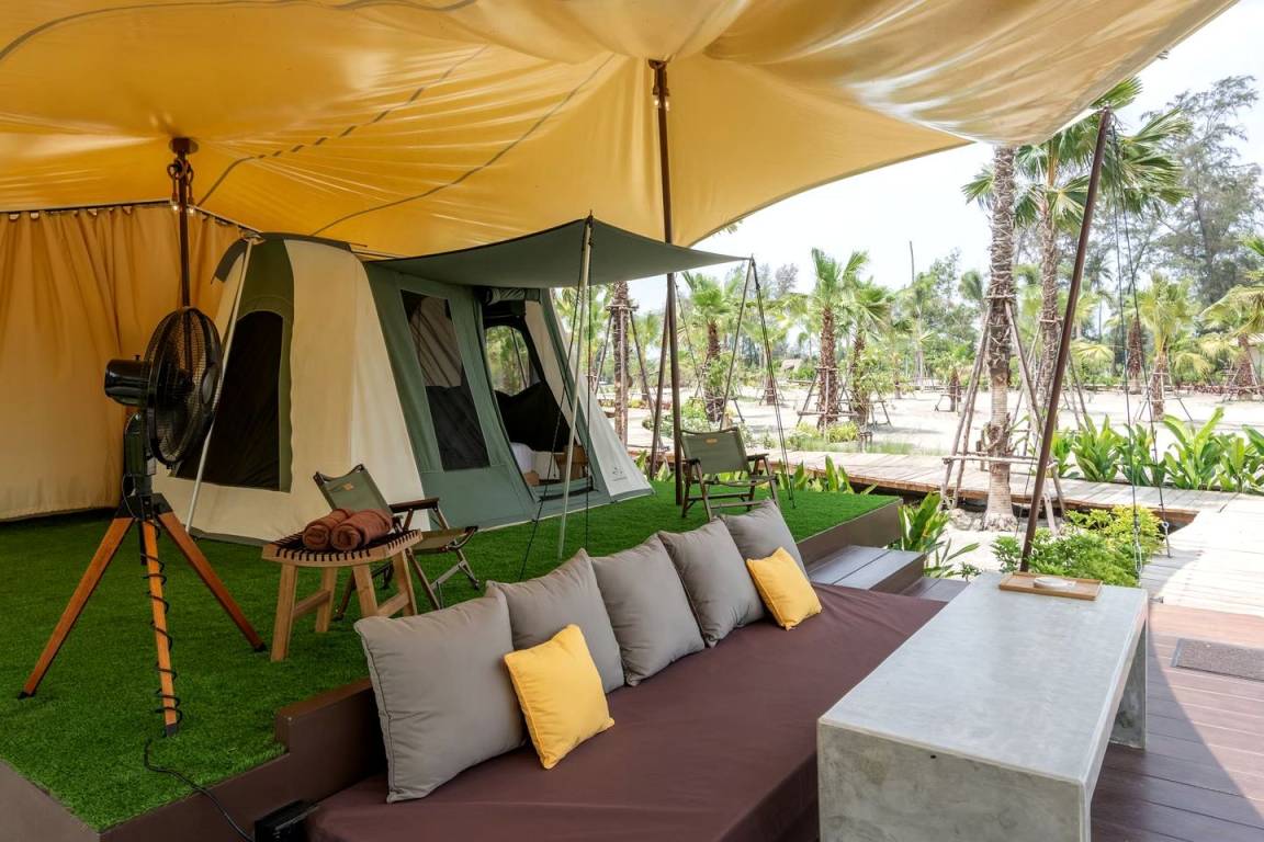 Camping-unterkunft ∙ 1 Schlafzimmer ∙ 2 Gäste - Rayong