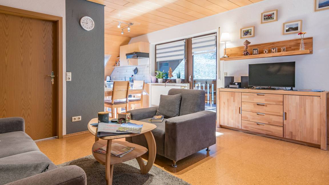 55 M² Ferienwohnung ∙ 2 Schlafzimmer ∙ 3 Gäste - Hausach