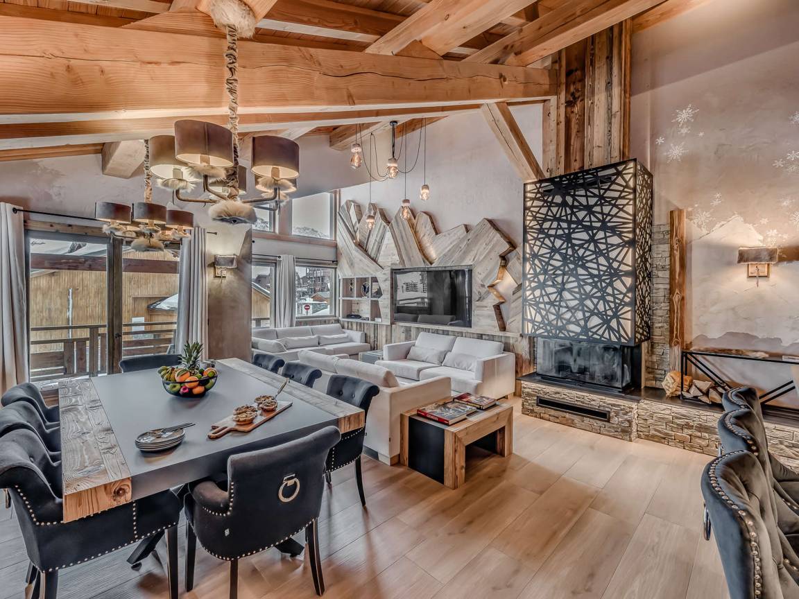 250 M² Chalet ∙ 5 Chambres ∙ 10 Personnes - Tignes