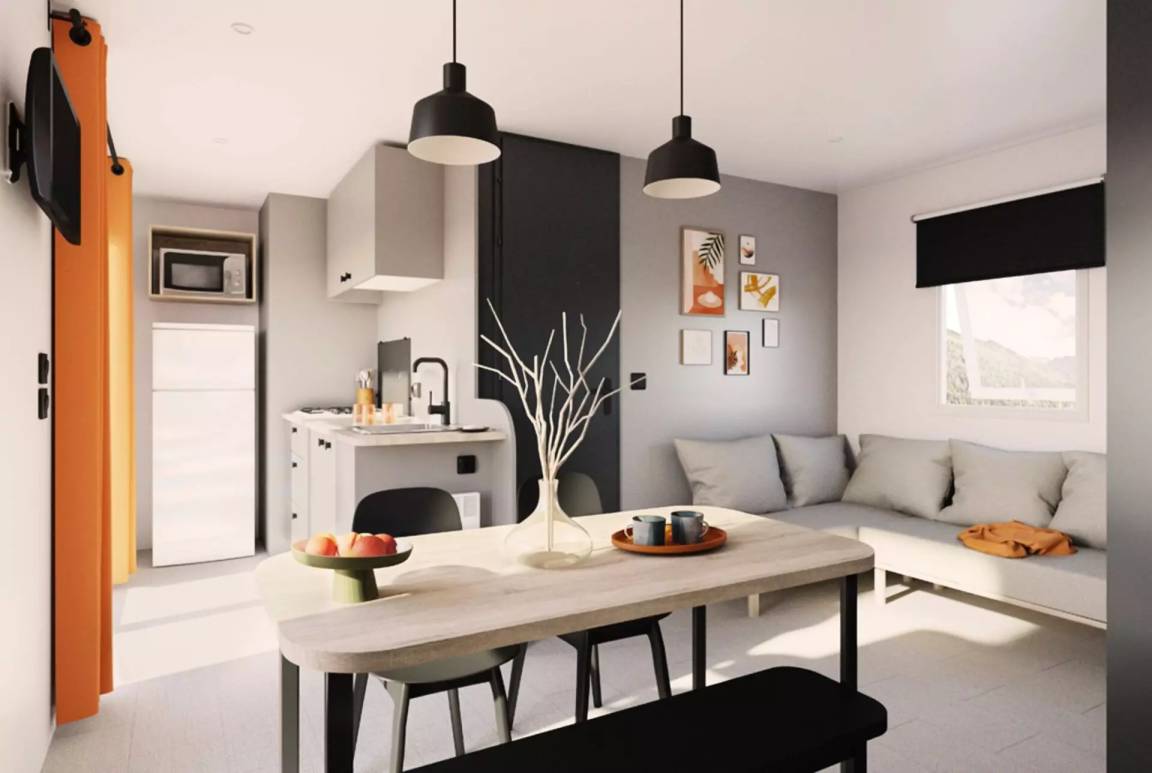 35 M² Mobil-home ∙ 3 Chambres ∙ 6 Personnes - Martigues