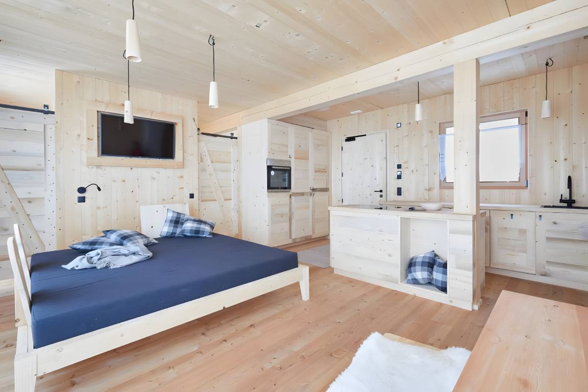65 M² Chalet ∙ 2 Schlafzimmer ∙ 4 Gäste - Prags