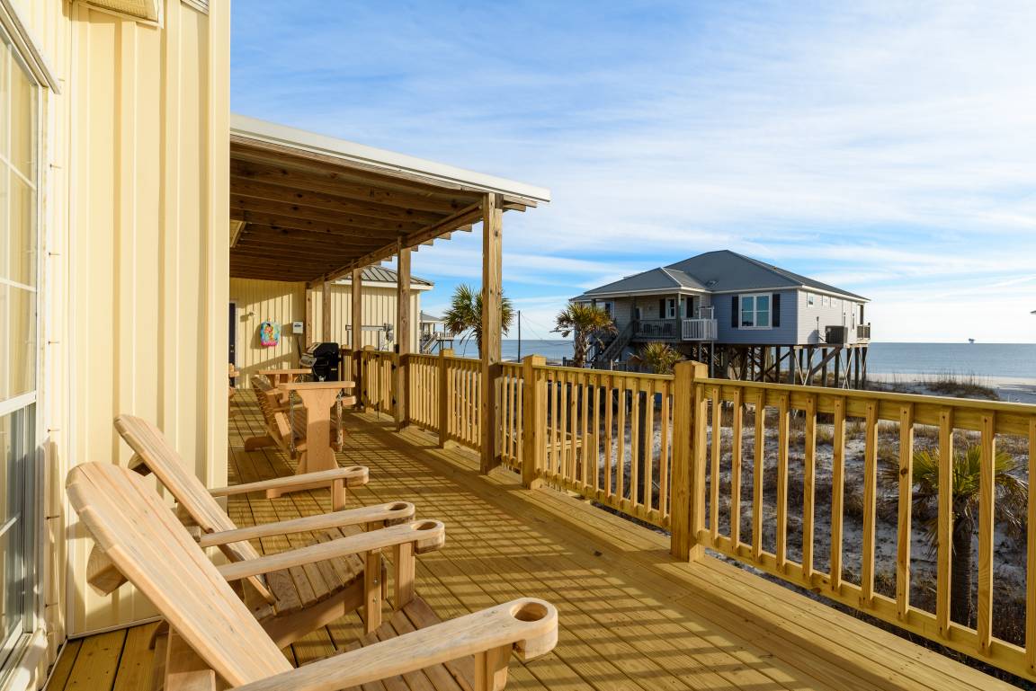 185 M² Casa ∙ 4 Habitaciones ∙ 12 Huéspedes - Dauphin Island, AL