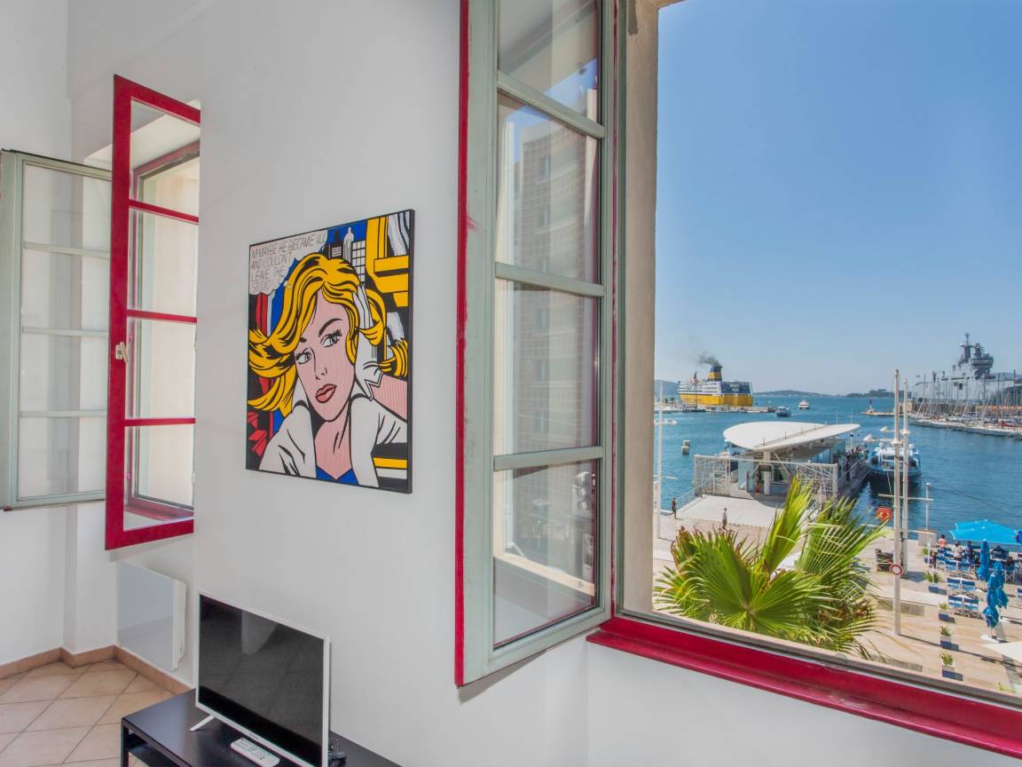35 M² Ferienwohnung ∙ 1 Schlafzimmer ∙ 2 Gäste - Toulon