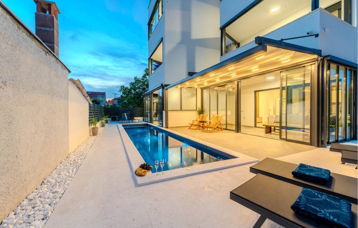 75 M² Ferienwohnung ∙ 2 Schlafzimmer ∙ 4 Gäste - Zadar