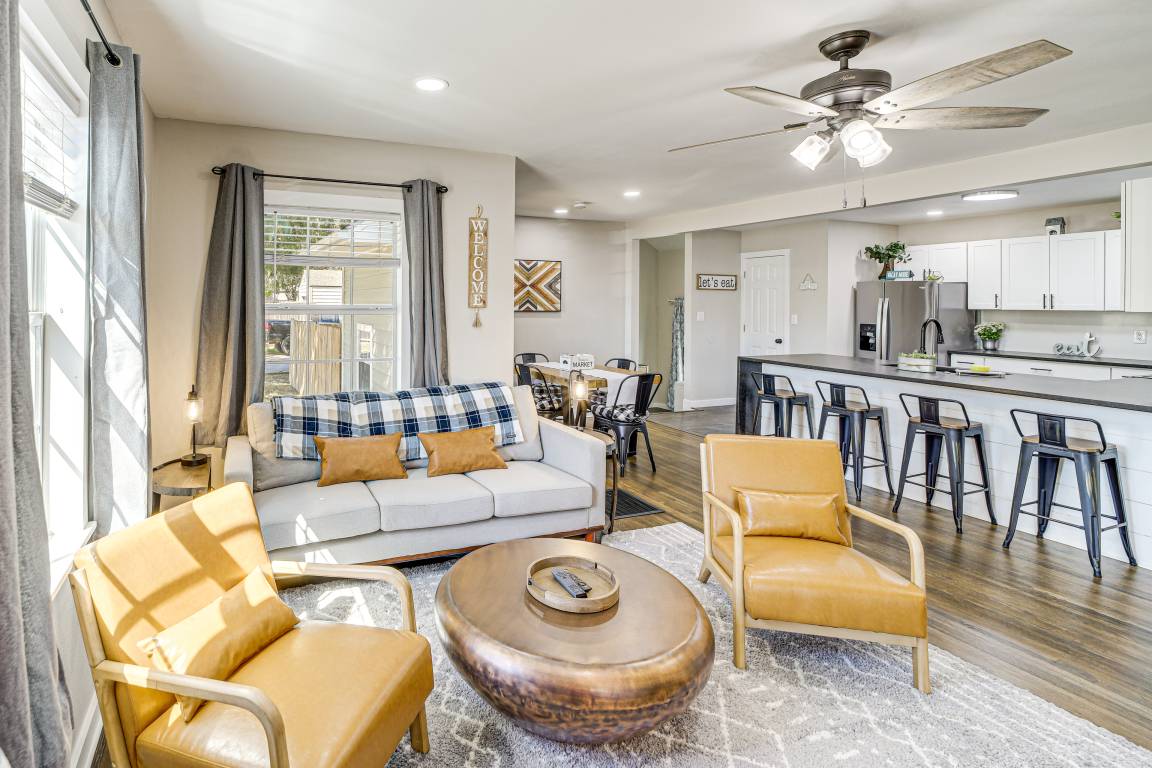 108 M² House ∙ 3 Bedrooms ∙ 5 Guests - Tulsa, OK