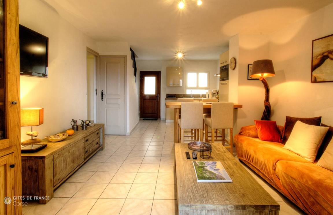 58 M² Gîte ∙ 2 Chambres ∙ 2 Personnes - Corte