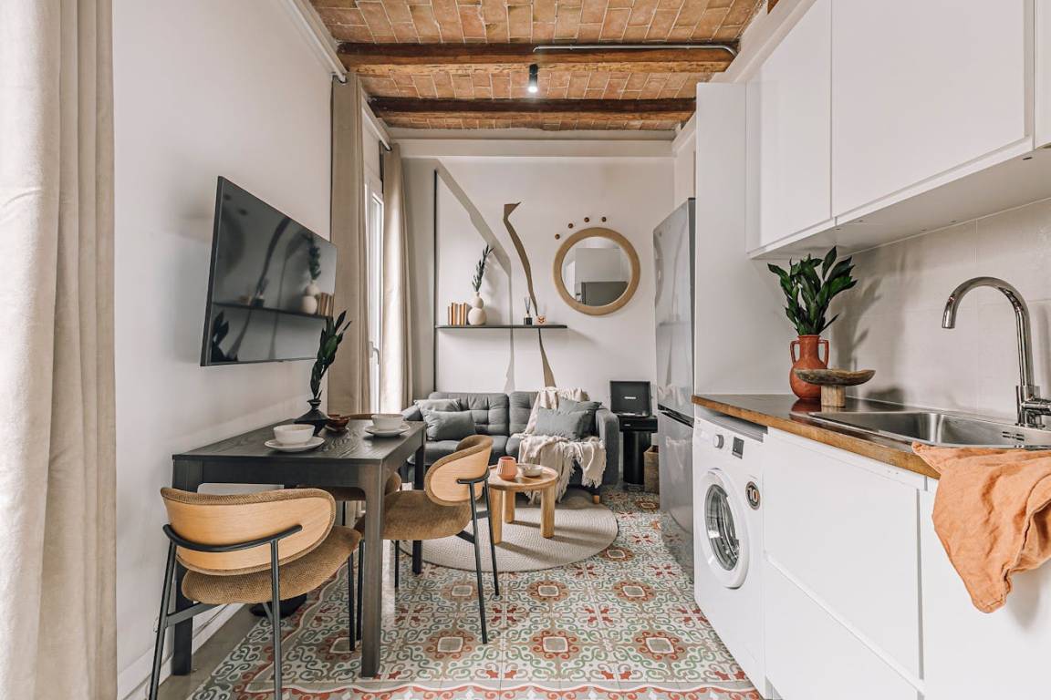 48 M² Apartamento ∙ 2 Quartos ∙ 3 Hóspedes - Sant Cugat del Vallès