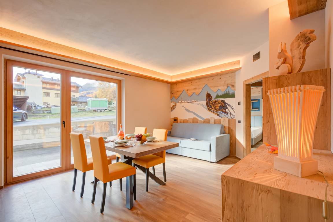 60 M² Apartamento ∙ 2 Habitaciones ∙ 4 Huéspedes - Livigno