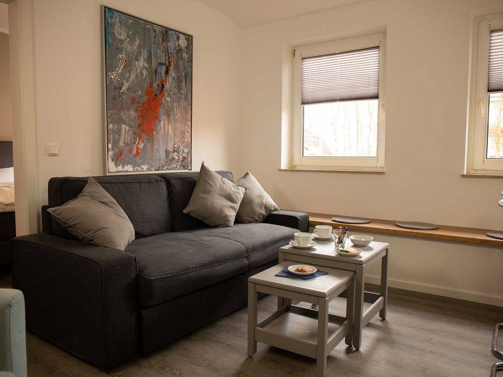 35 M² Ferienwohnung ∙ 1 Schlafzimmer ∙ 2 Gäste - Bensersiel