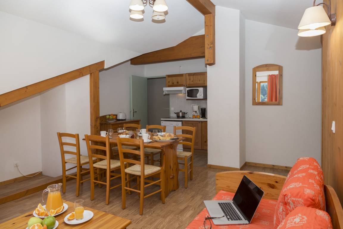 Ferienwohnung ∙ 1 Schlafzimmer ∙ 6 Gäste - Aussois